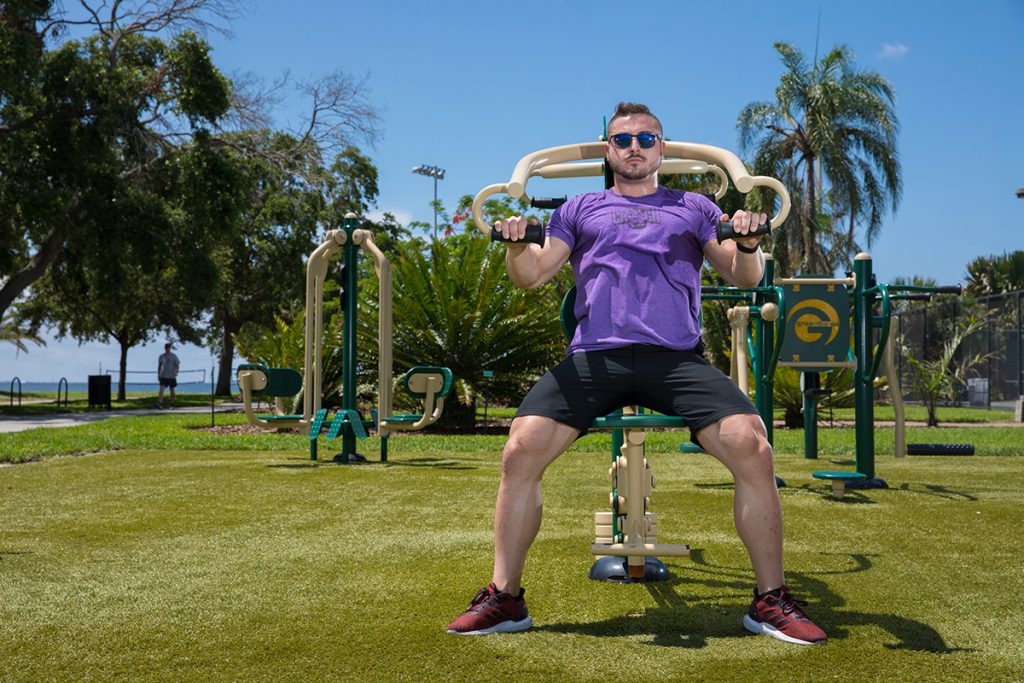 You Can Work Out for Free Using Outdoor Fitness Equipment