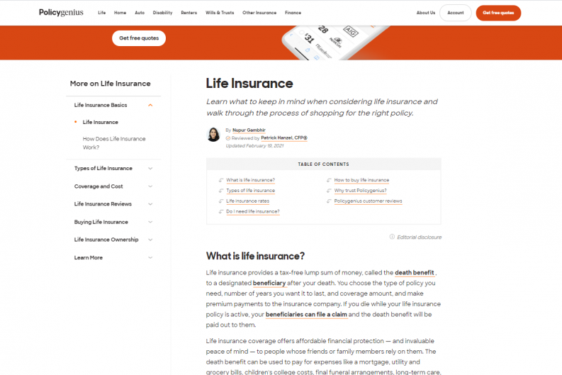 Policygenius Review: One-Stop Shop for Insurance Needs