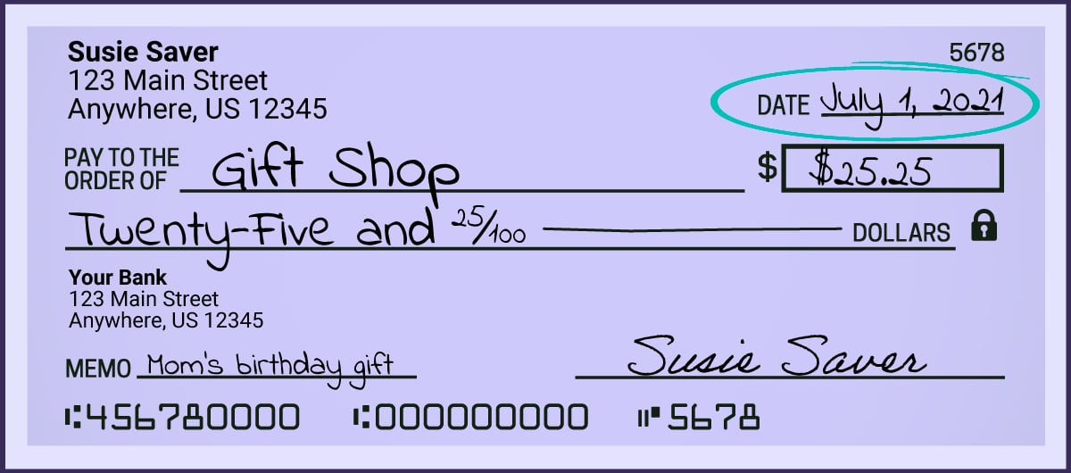 How To Write A Check Filling Out A Check In 6 Steps