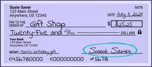 How to Write a Check | Filling Out a Check in 6 Steps