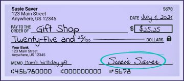 How to Write a Check | Filling Out a Check in 6 Steps