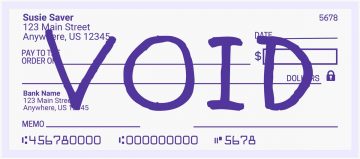 How to Void a Check